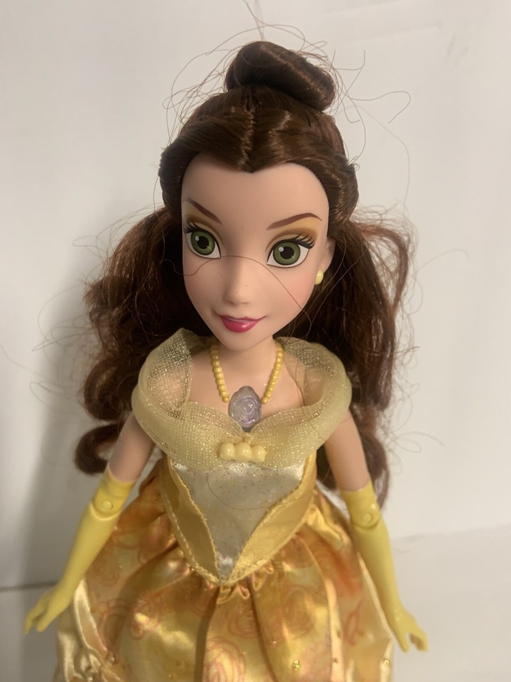 DISNEY Dance Code Disney Princess Belle Doll with 100 phrases 7 songs ...