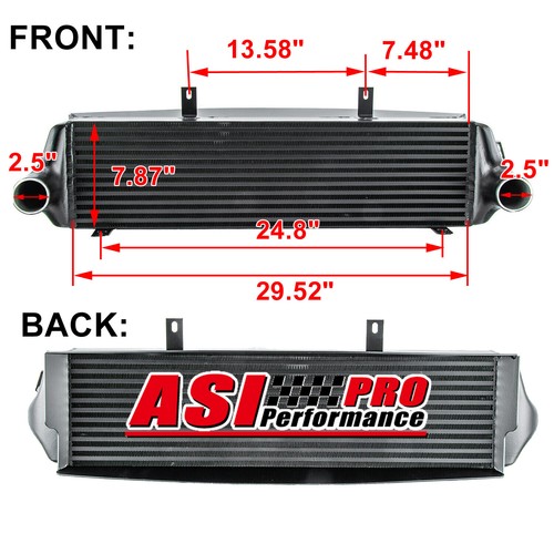 Front Mount Intercooler Aluminum For 2013-2018 Ford Focus ST 2.0L L4 ...