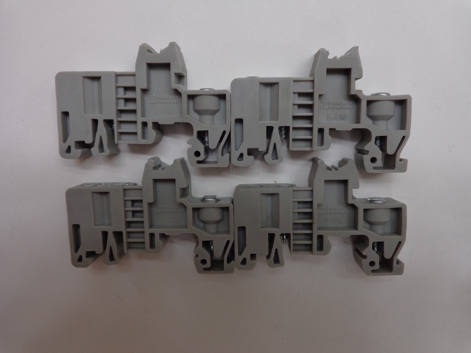 Phoenix Contact E-UK Gray Terminal Blocks ( Lot of 4) | eBay