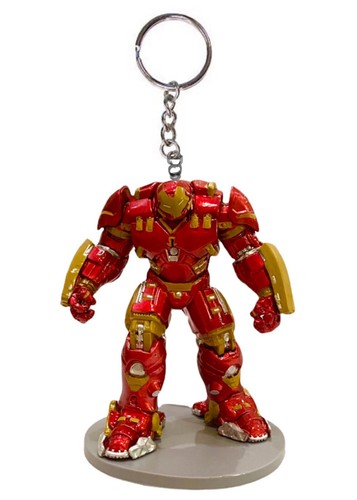 Iron Man Infinity War Age Ultron Hulkbuster Key Ring Keychain Pvc ...