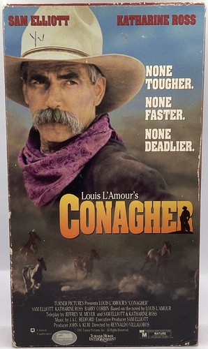Conagher VHS 1991 Sam Elliott **Buy 2 Get 1 Free** 53939608137| eBay