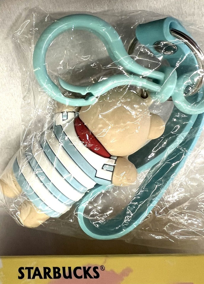 Starbucks Teddy Bear Bearista Keychain New NIB | eBay