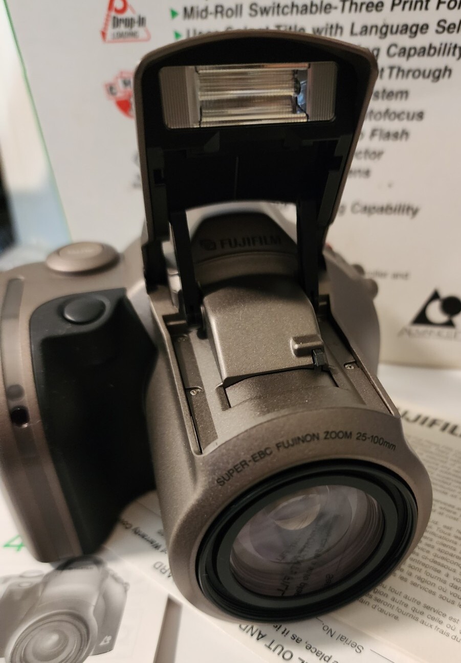 FujiFilm 4000SL Endeavor 25-100mm AutoFocus Advanced System Film Camera ...