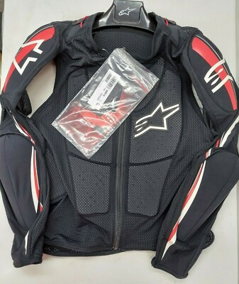 Alpinestars Bionic Plus Protection Jacket, Black/Red/White, XXL | eBay