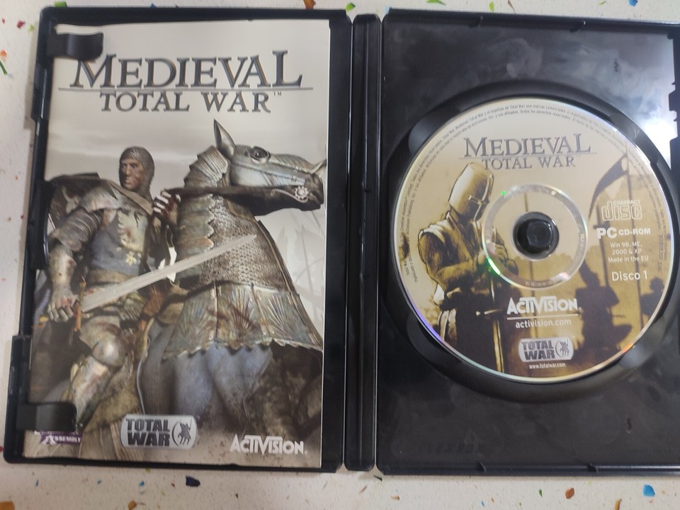 Medieval Total War PC Cd-rom Fully IN Spanish Am | eBay Australia