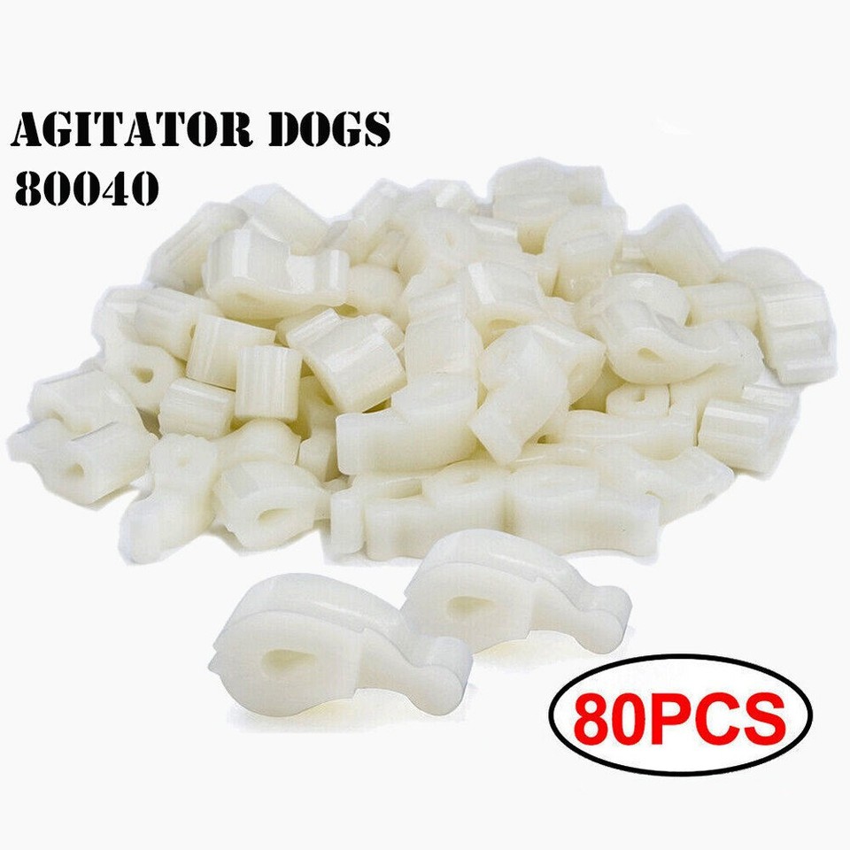 80Pcs Washer Agitator Dogs for Whirlpool & Kenmore Maytag #80040 285770 ...