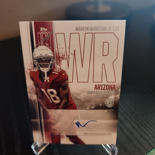 2024 Topps Signature Cardinals Marvin Harrison Jr. Rookie Class ...