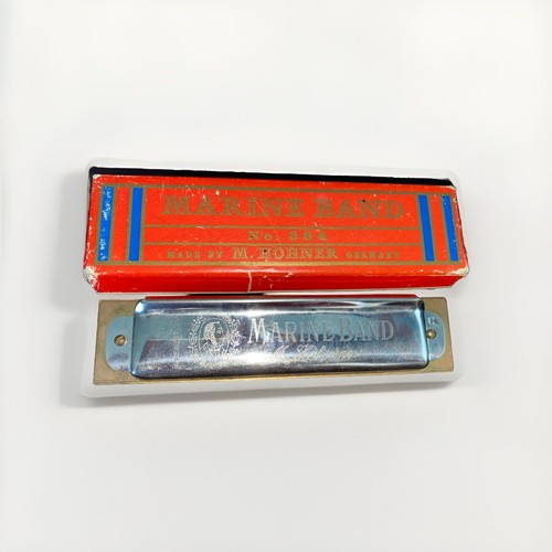 Vintage M. Hohner Marine Band No. 365 Harmonica Key of C In Box | eBay