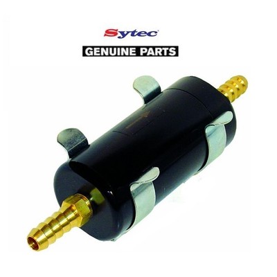SYTEC MOTORSPORT FUEL FILTER - INJ/CARBS + 6mm STRAIGHT FUEL HOSE ...