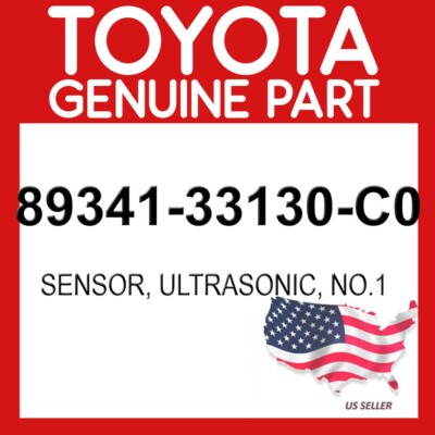 Toyota Genuine 89341-33130-C0 Sensor Ultrasonic No.1 OEM | eBay