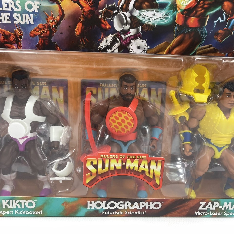 Masters Of The Universe Sun-Man and The Rulers of the Sun Action ...