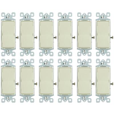12 Pack Sunlite E512/CD 3 WAY ON/OFF SWITCH DECORA | eBay