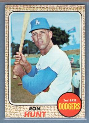 1968 Topps #15 Ron Hunt EX GO250 | eBay