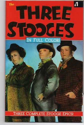 THREE STOOGES IN FULL COLOR, THE #1 – TPB – CARDSTOCK COVER – ONE-SHOT ...