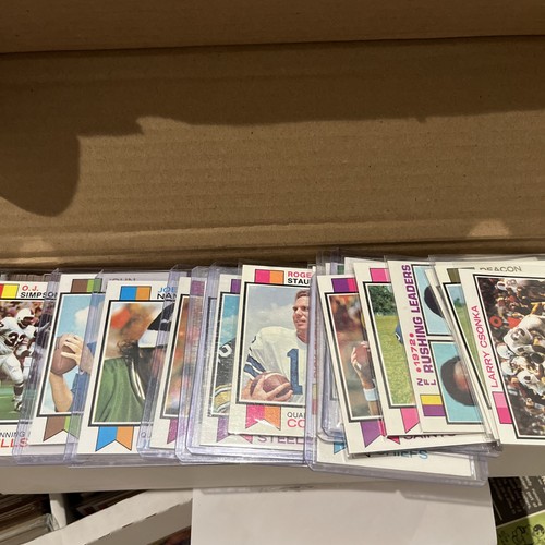 1973 Topps football complete set 1-528 Stabler,Harris Rookie Stars ...
