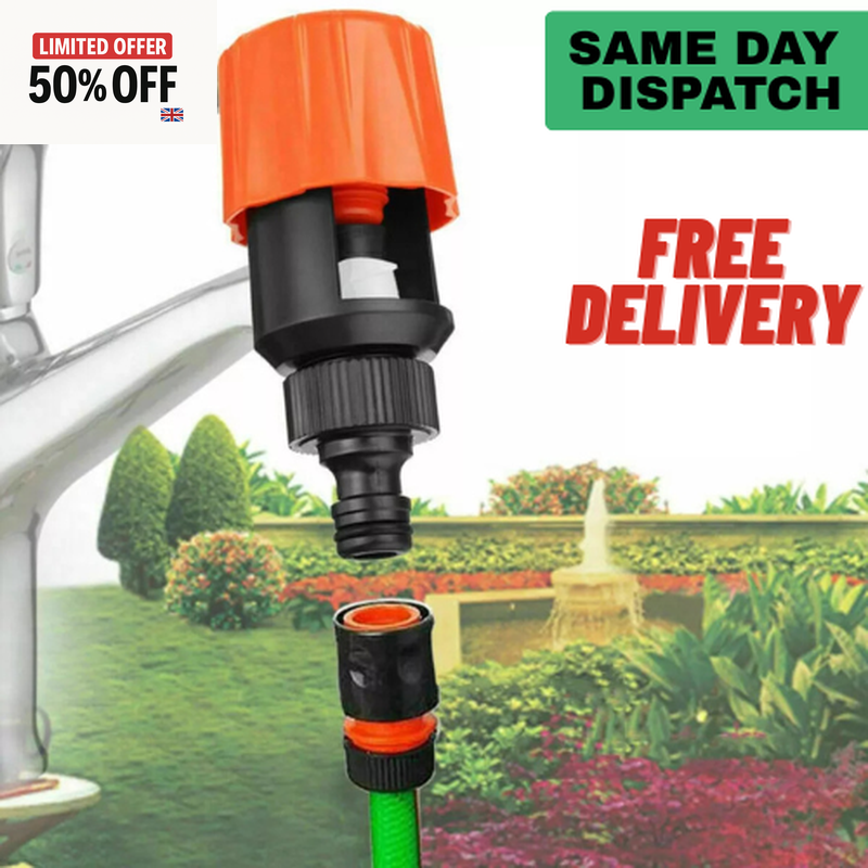 Universal Tap to Garden Hose Pipe Connector Mixer Kitchen Tap Adapter ...