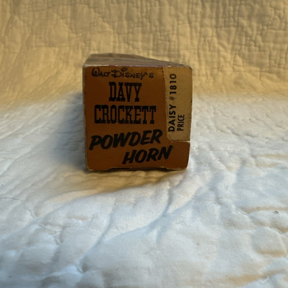 Vintage Collectible 1955 Walt Disney Davy Crockett Powder Horn Original ...