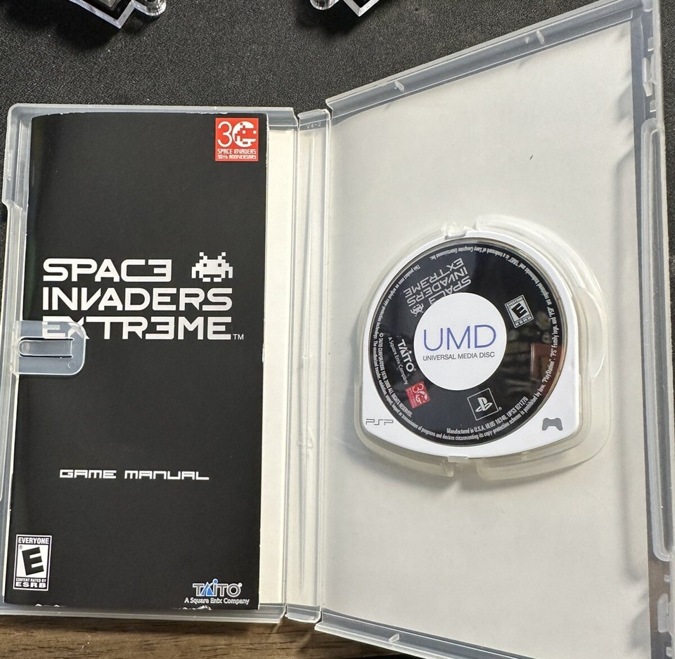 Space Invaders Extreme (Sony PSP, 2008) Complete! Tested, Working! | eBay