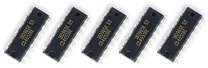 Messi Megacracks 2004 10 Piezas De CD4051 4051 IC CMOS MULTIPLEX ...