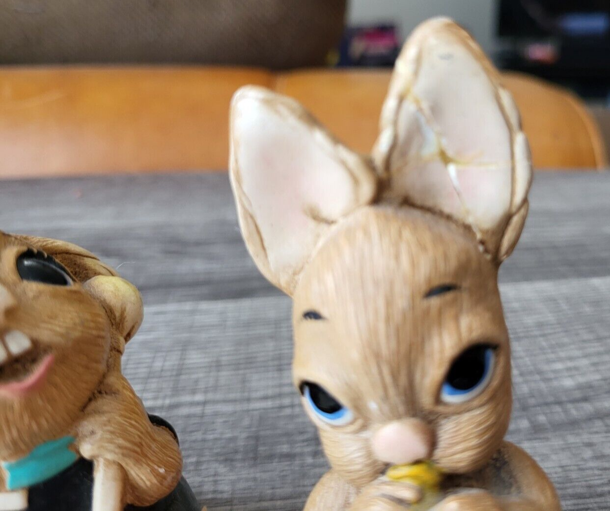 Lot of 4 Pendelfin Bunny Rabbit Figurines Robert Barney Bongo Phumf ...