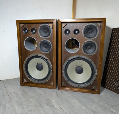Vintage Pair of Sansui SP-200 3-Way Floor Speakers SP200 | eBay