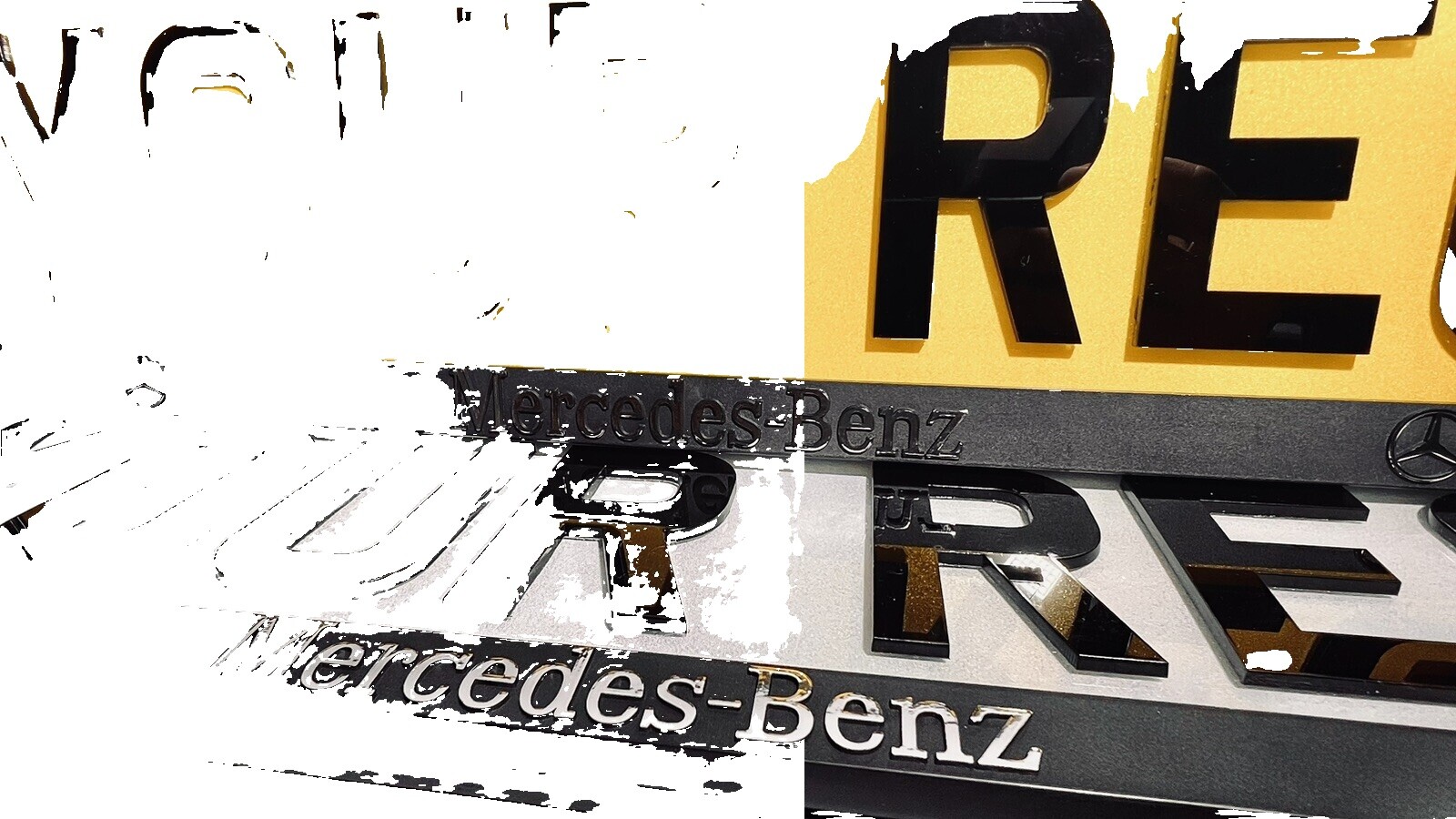 Mercedes Number Plate Screws | eBay UK