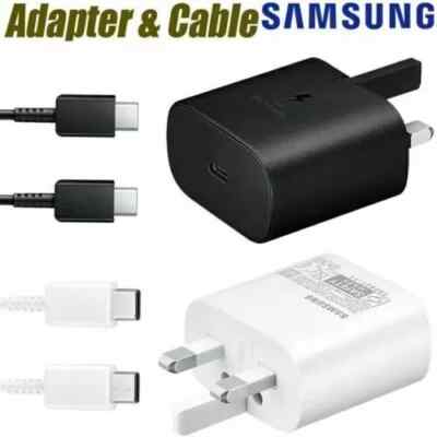 Genuine 25W Super Fast Charger For Samsung Galaxy A05s A13 A20 A40 A50 ...