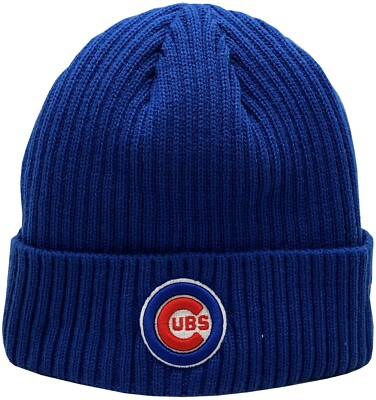Chicago Cubs Core Classic Cuffed Knit Hat Bullseye Logo | eBay