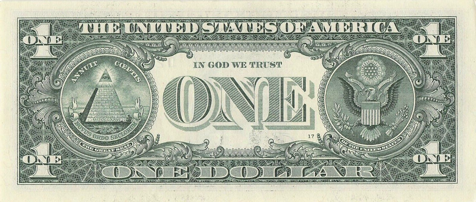 four digit ladder fancy serial number C run D district D21604321C $1 ...