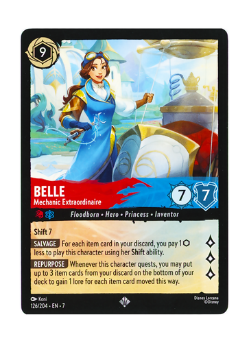 Belle - Mechanic Extraordinaire | Disney Lorcana Archazia's Island ...