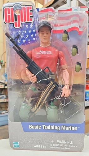 2001 Hasbro, G I Joe, USMC Basic Training Marine, NIP, See Ad. (14A) | eBay