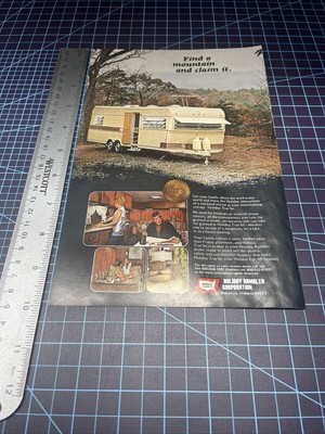 1973 Vintage Camping Holiday Rambler Advertisement Page RV Ad | eBay