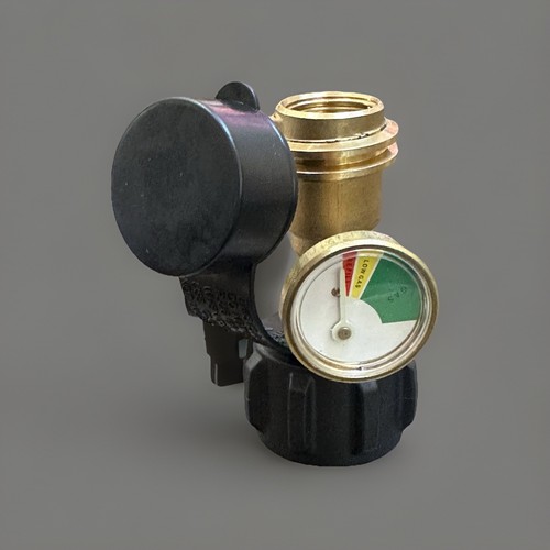 Propane Tank Gas Gauge Adapter | LP Fuel Level Indicator w/ Leak ...