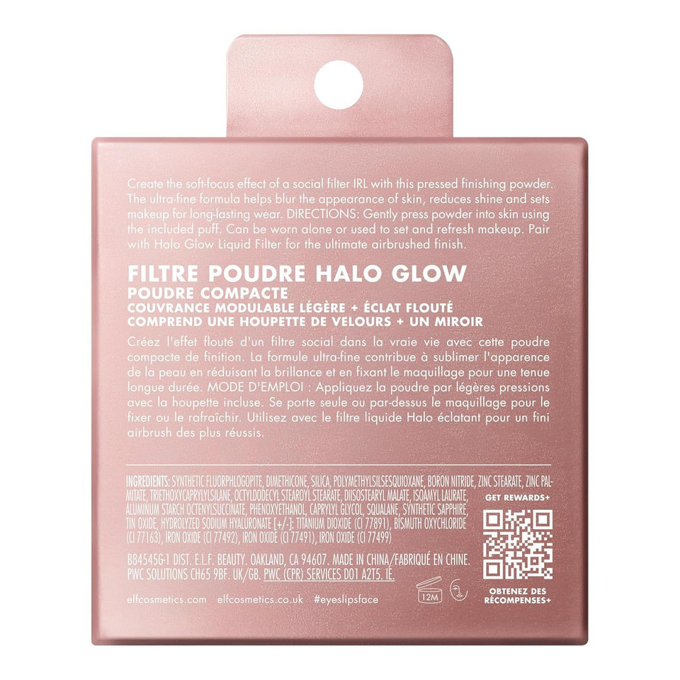 Halo Glow Powder Filter, Ultra-Fine Finishing Powder, Smooths the Look ...
