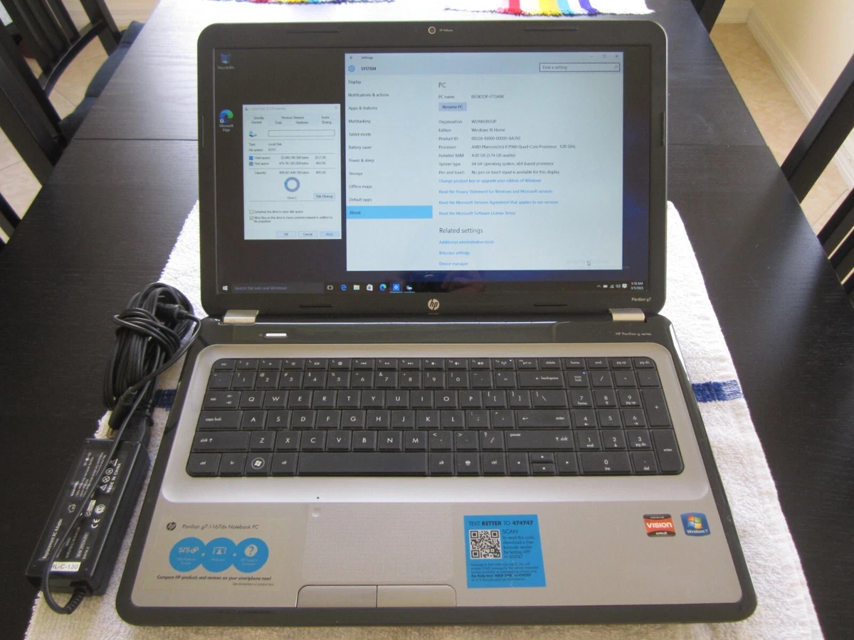Hp Laptop Pavilion G7