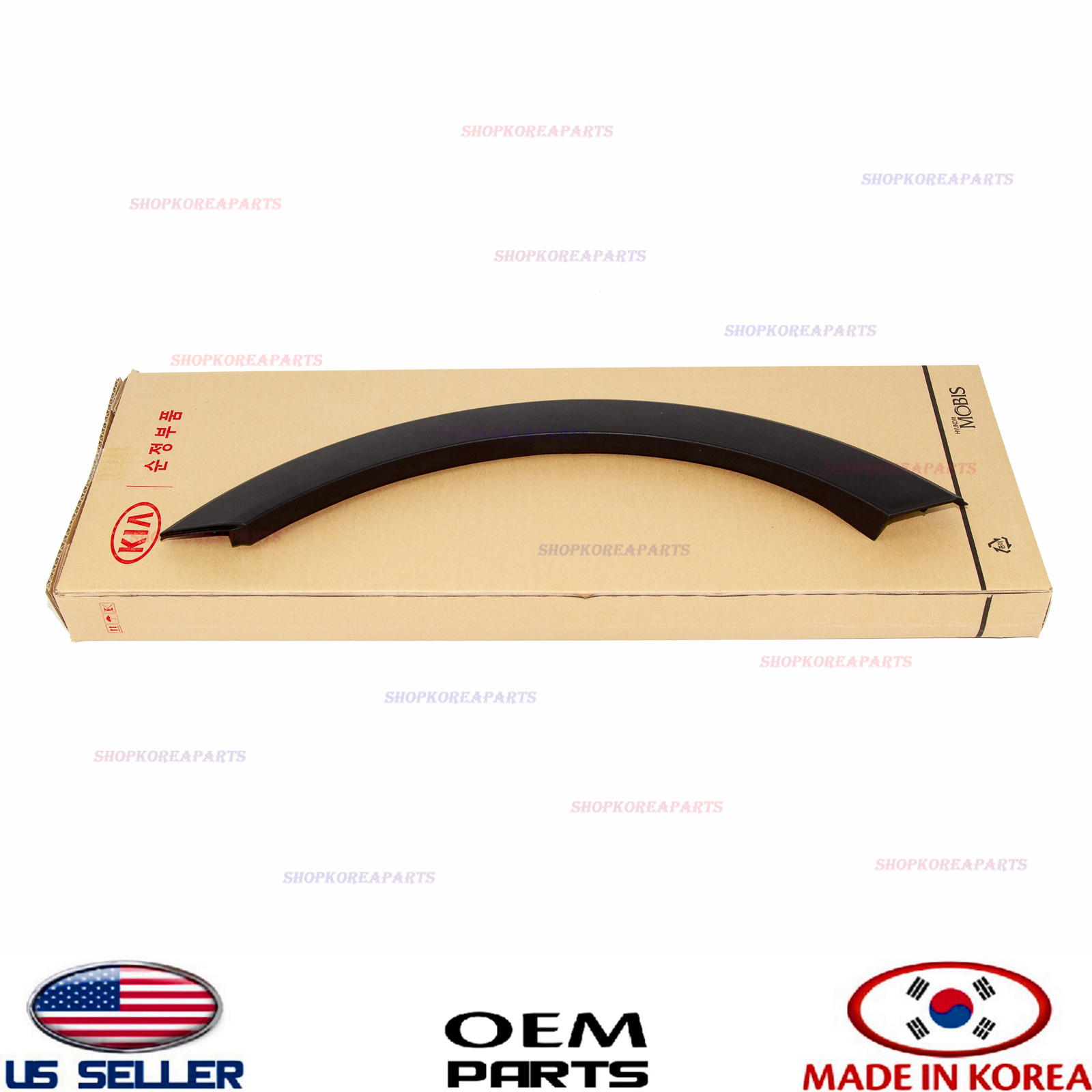 2011-2016 Kia Sportage Rear Fender Wheel Molding Opening Passenger Side ...
