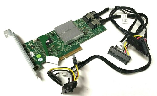 Dell Perc H310 SATA SAS HBA Controller RAID PCIe LSI 9240-8i M1015 ...