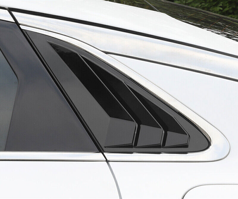 For Kia K5 Optima 2021-2024 abs Black Quarter Window Louver Shutter ...