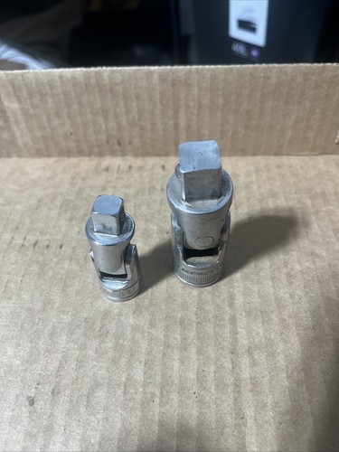 Snap-on Set Of 2 FU-8-A 3/8 drive swivel adapter and half inch | eBay