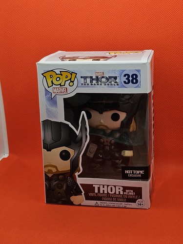 Funko Pop Thor 38 With Helmet Hot Topic Exclusive - Read Desc | eBay