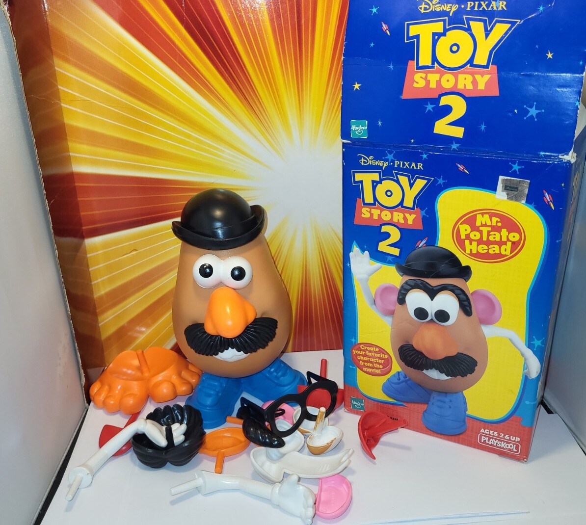Playskool Mrs Potato Head Toy Story 2 Playskool Spider Man Mr Potato