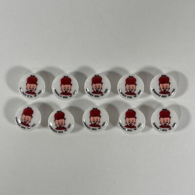 Vintage Elmer Fudd 1989 Plastic Sewing Buttons Warner Bros Lot of 10 | eBay