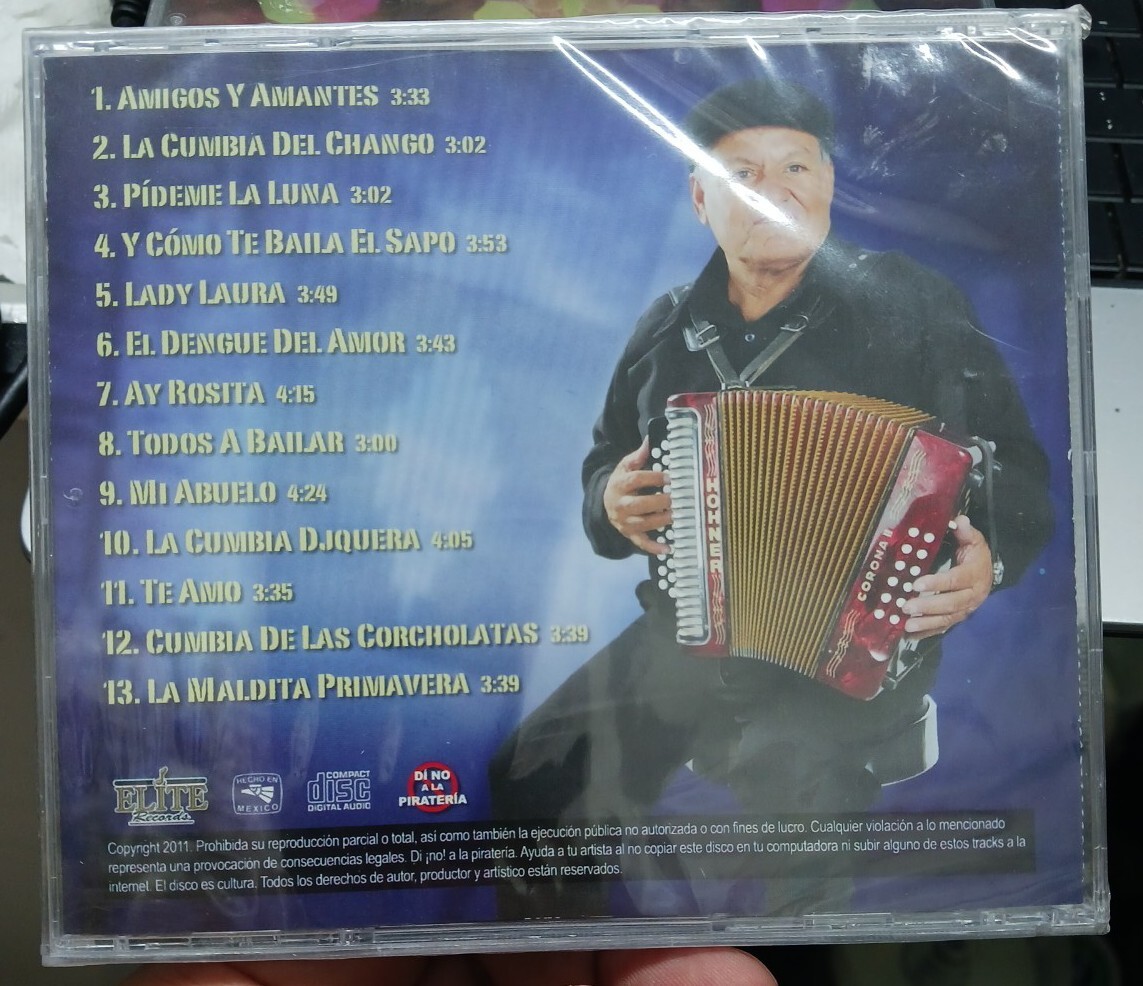 Chon Arauza Y Su Furia Colombiana - La Cumbia Del Chango [Brand New ...