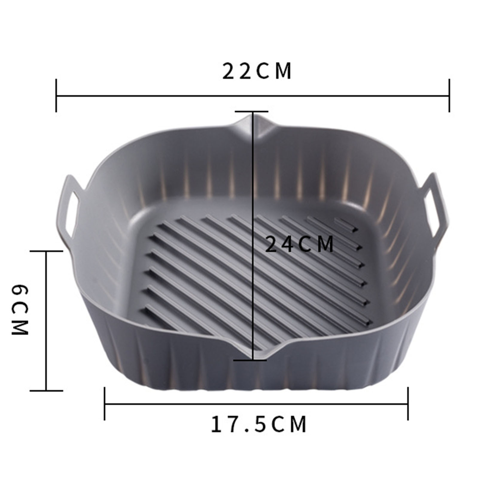 Grill Mat Binaural Design Bakeware Square Round Grill Mat Uniform ...