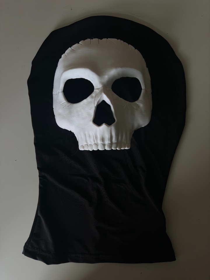 Finished Ghost Mask Call of Duty Modern Warfare MW2 skull mask Cosplay ...