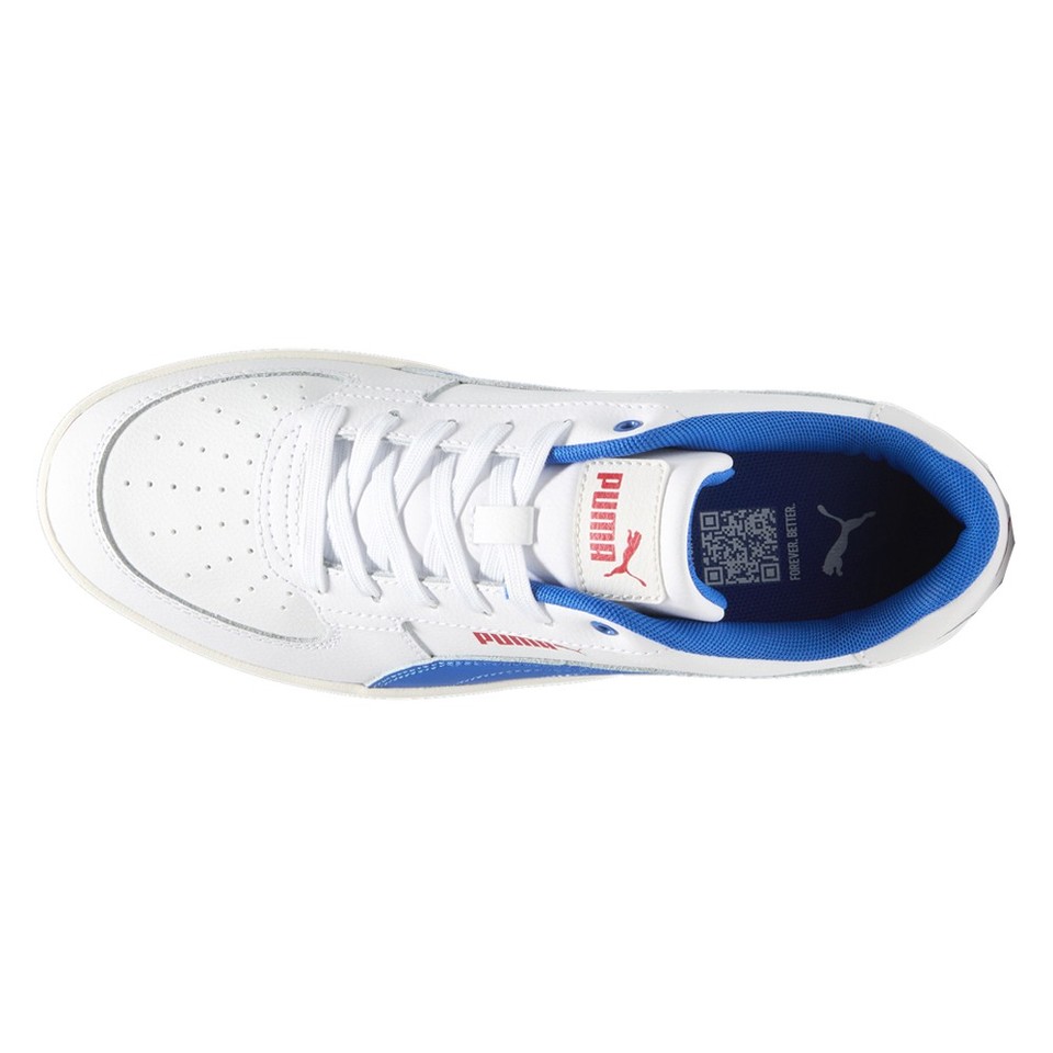 PUMA Caven 2.0 Iced Lace Up Mens Blue, White Sneakers Casual Shoes ...