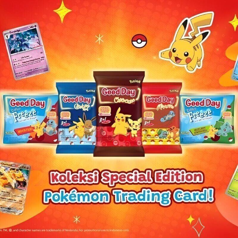 2024 SV Good Day Coffee Campaign Card Promo Pack Pokemon Indonesia | eBay