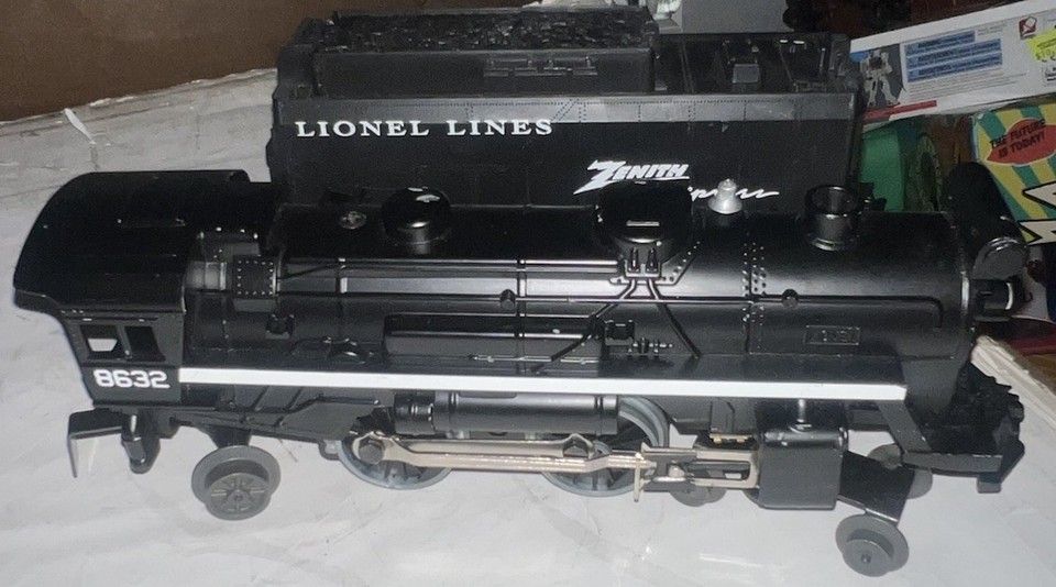 LIONEL 8632 CHESAPEAKE & OHIO BLACK 4-4-2 STEAM LOCOMOTIVE & TENDER | eBay