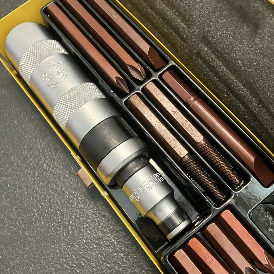 12 PCS Manual Impact Driver, S2 Alloy Steel Impact Driver Bit Set ...