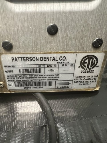 Patterson PA4 Ultrasonic Cleaner Used/perfect Working Condition/ New ...